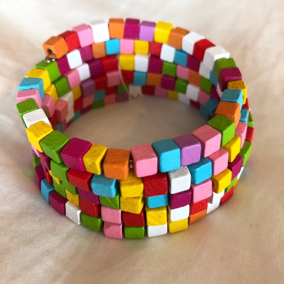 Moma | Jewelry | Nwt Moma Colorblock Wrap Bracelet | Poshmark